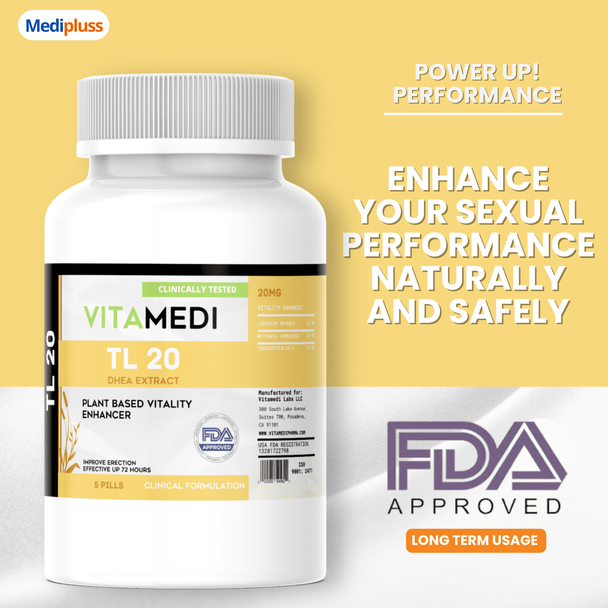 Medipluss, Muscle Strength Supplement, Vitamedi Malaysia